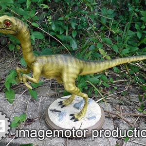 Life size compsognathus compy dinosaur prop replica | Etsy