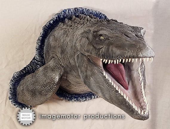 Mosasaurus prop replica Wall mount or tabletop display | Etsy