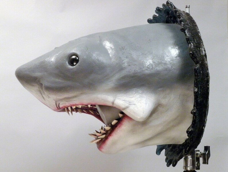 Large Bruce the Shark Jaws Wall Hanging Bust Prop - Etsy