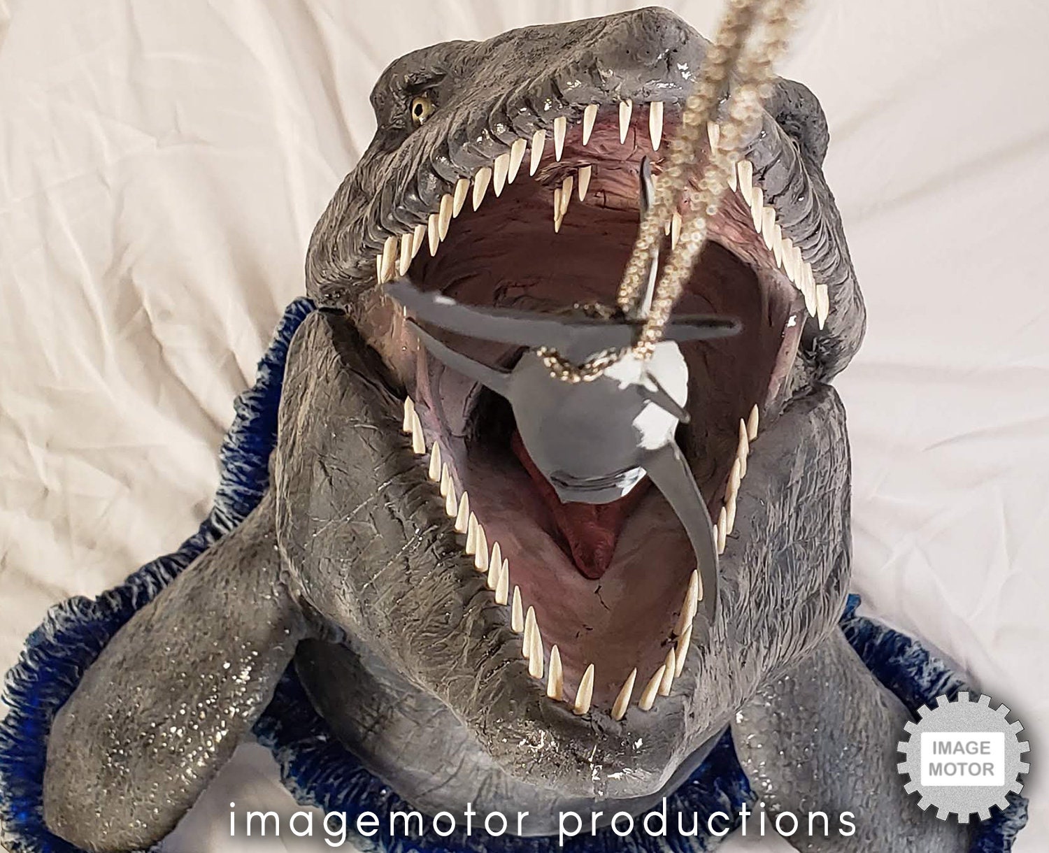 Mosasaurus prop replica Wall mount or tabletop display | Etsy