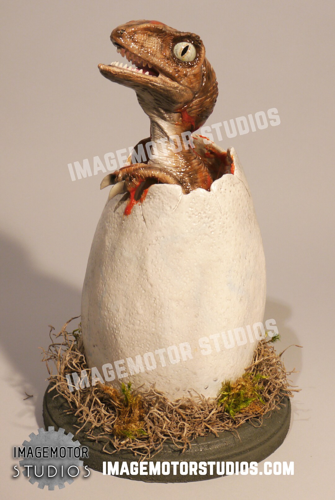 Egg Hatching Life Size Velociraptor Version 2 - Etsy