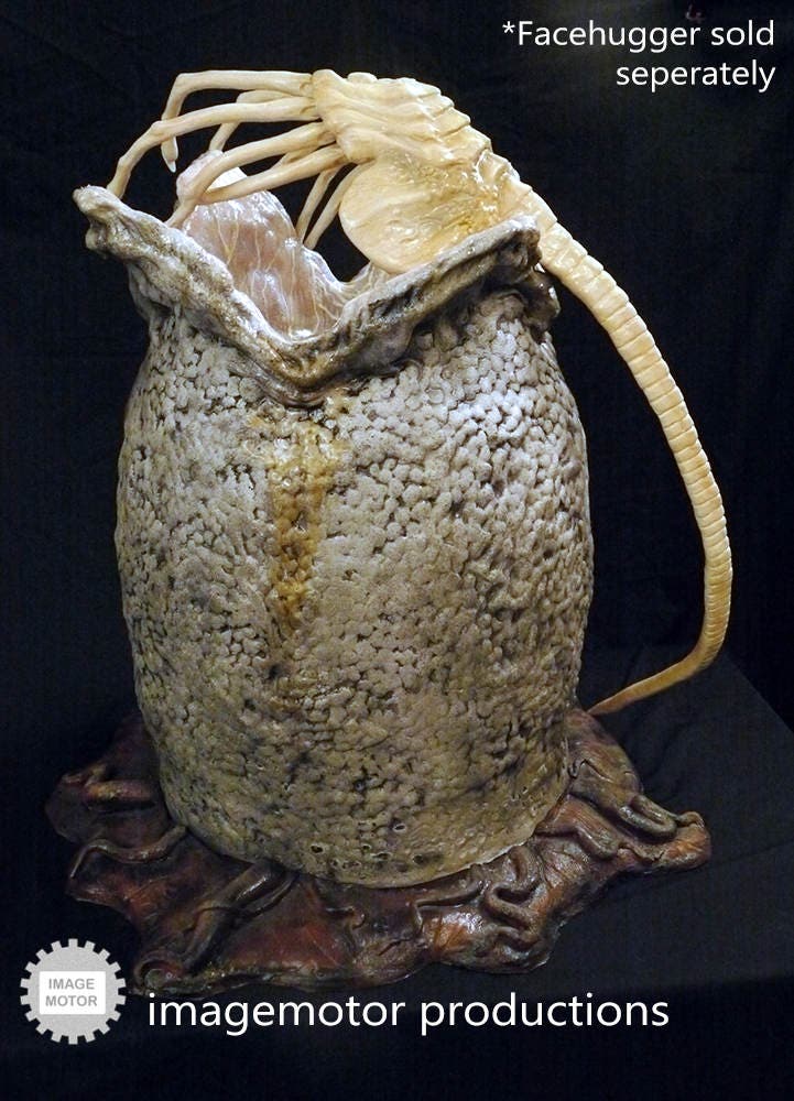 Life Size Open Alien Egg Prop Replica | Etsy