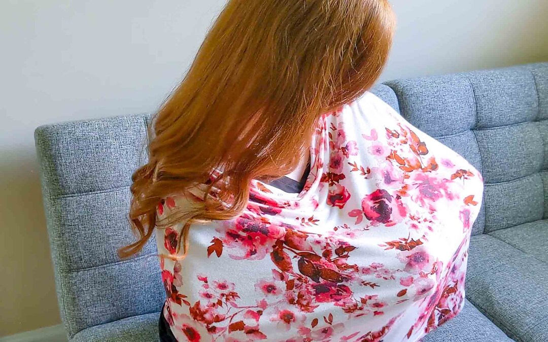 Full Coverage Nursing Cover Sewing Pattern PDF - Etsy
