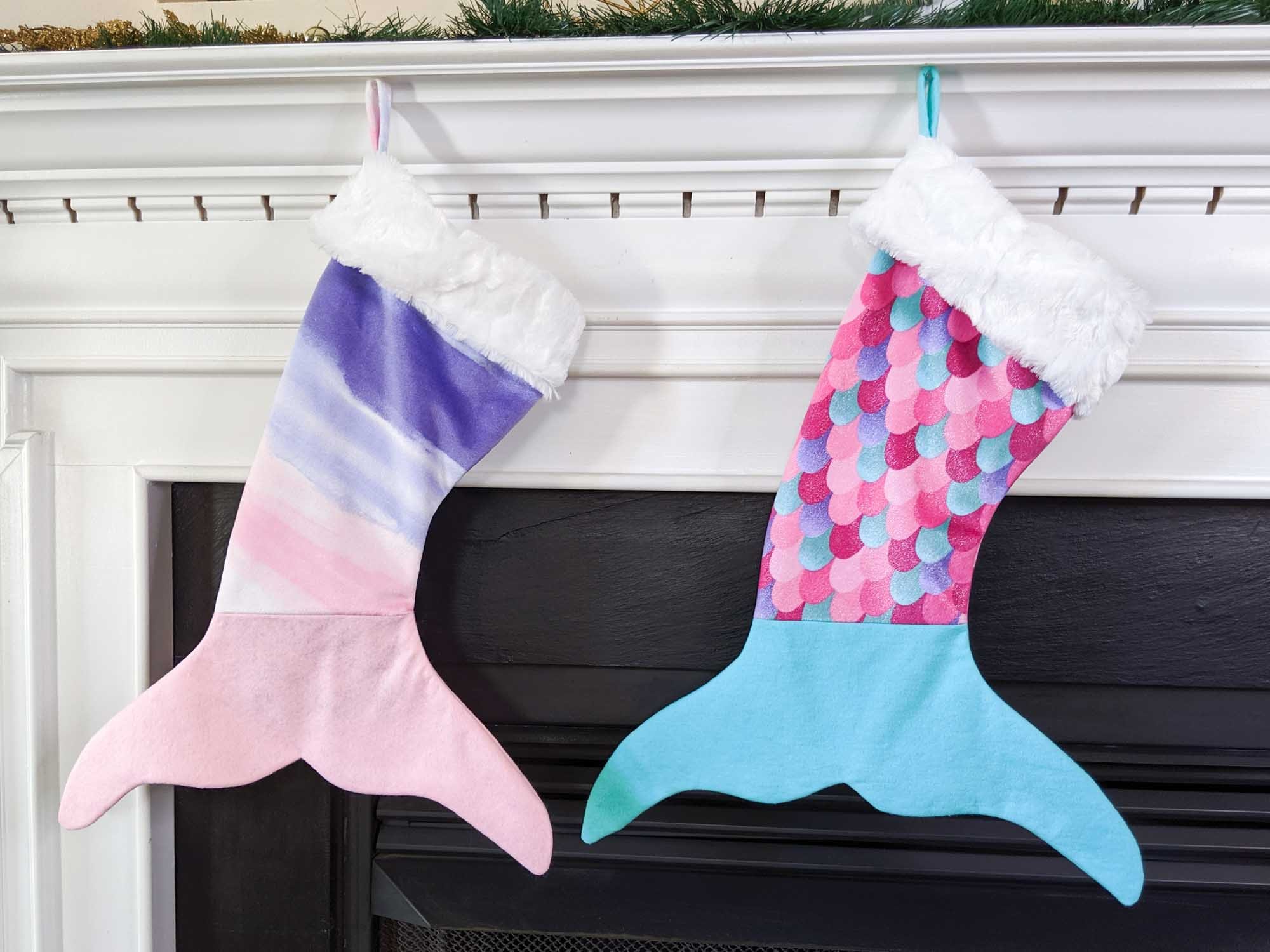 Mermaid Stocking PDF Sewing Pattern - Etsy