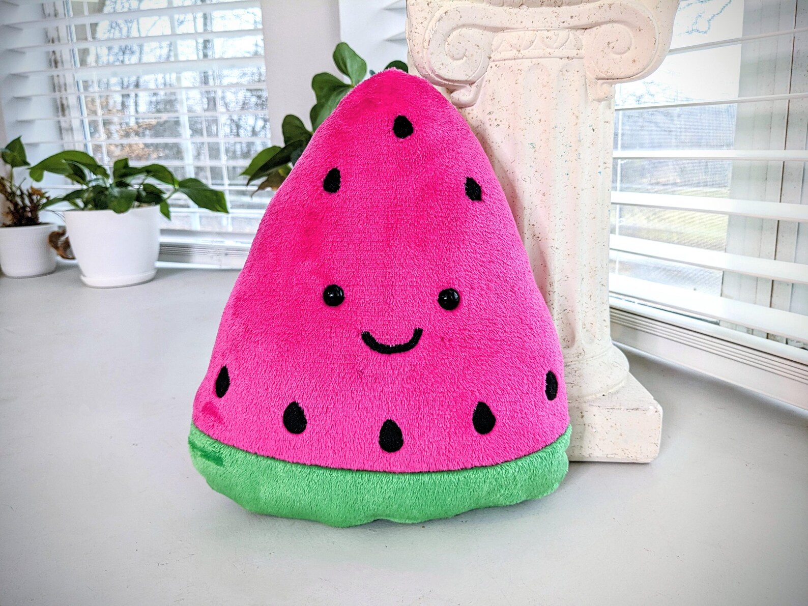 Watermelon Plushie Sewing Pattern: Summer Food Stuffy (PDF Pattern) - Etsy