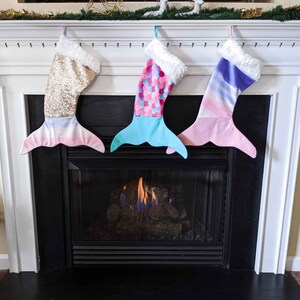 Mermaid Stocking PDF Sewing Pattern - Etsy