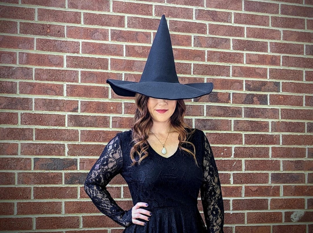 Wide Brim Witch/wizard Hat Sewing Pattern PDF - Halloween Costume (men ...