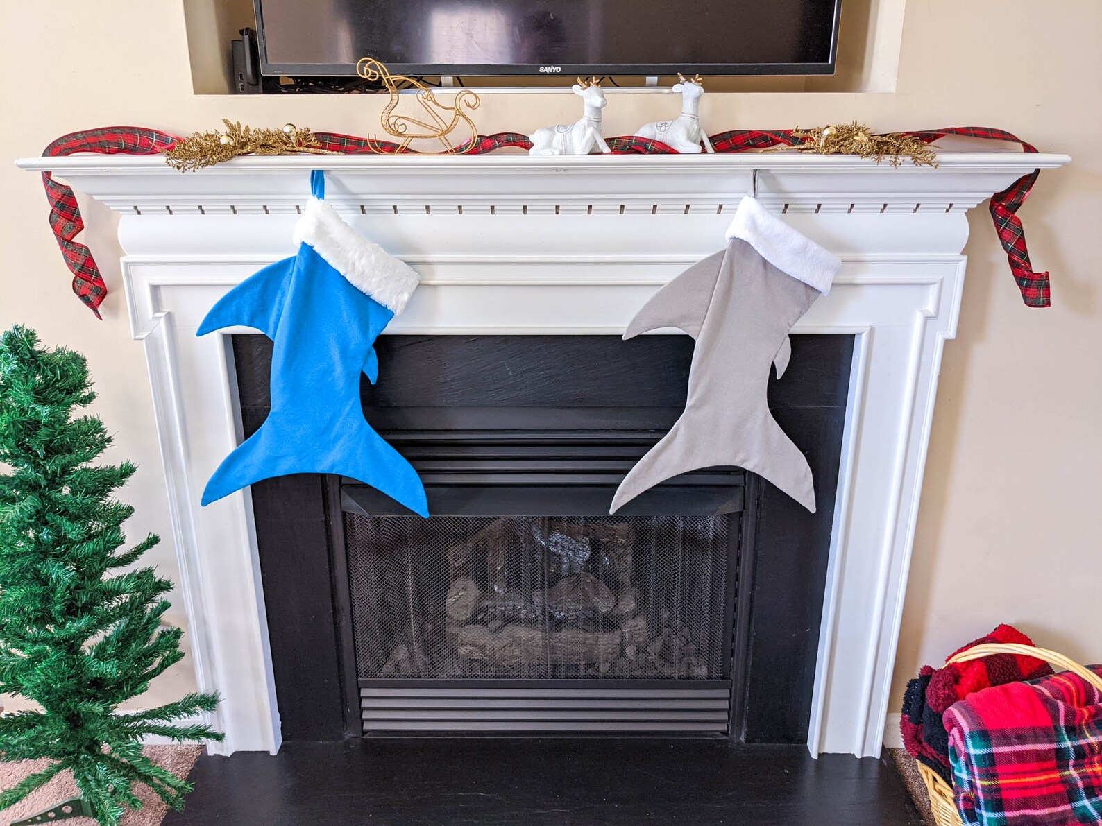 Shark Stocking Christmas PDF Sewing Pattern - Etsy
