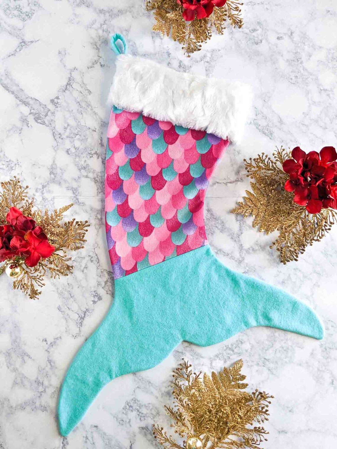 Mermaid Stocking PDF Sewing Pattern - Etsy