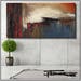 Abstract Canvas Painting, Modern Wall Art, HUGE 60 X 30 Inch, Ready to ...
