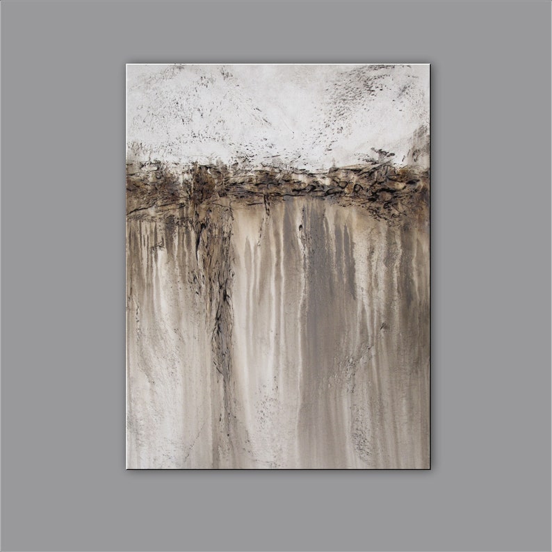 Textured Abstract Painting Modern Canvas Wall Art Limited | Etsy