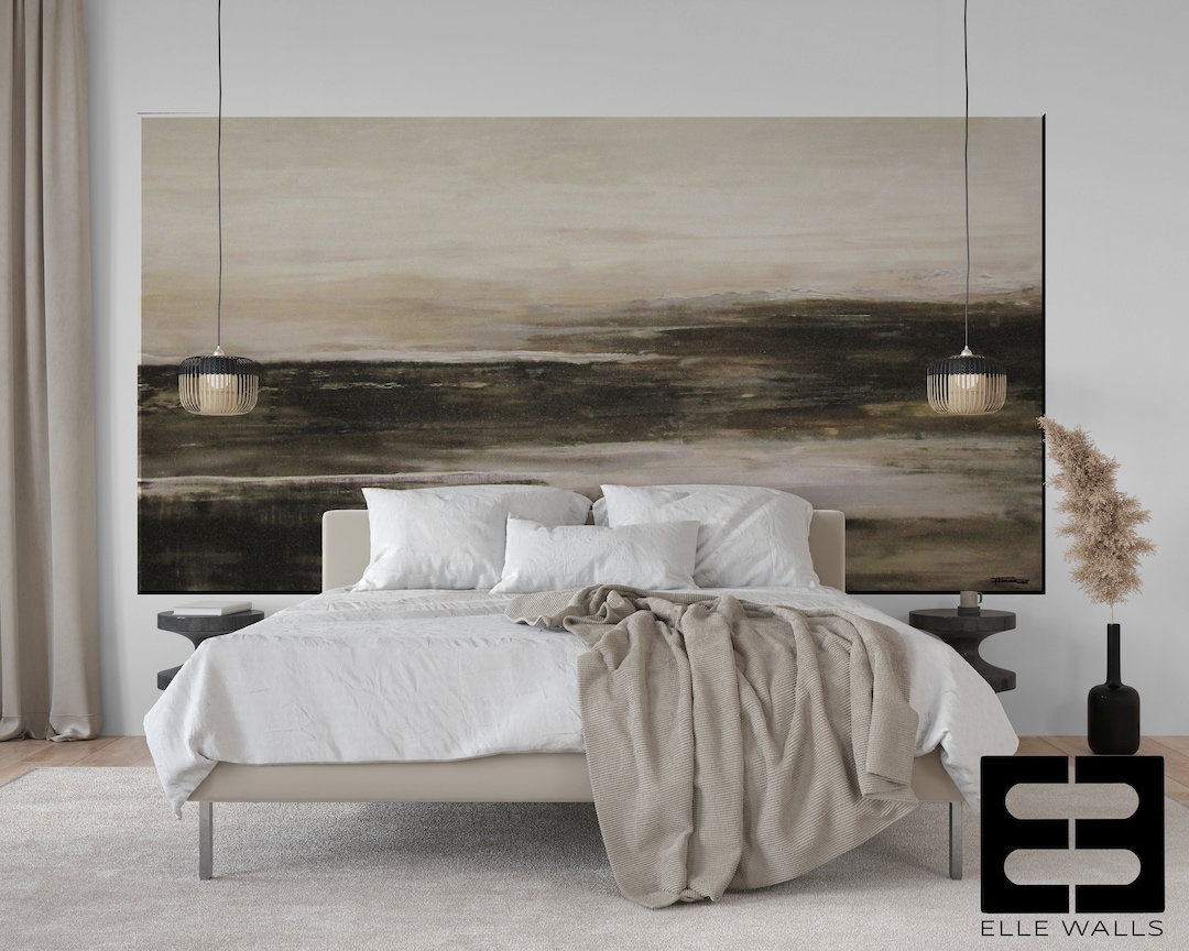 Abstract Stick on Headboard, Giant Sized Wall Art Decal, up to 12 Feet ...