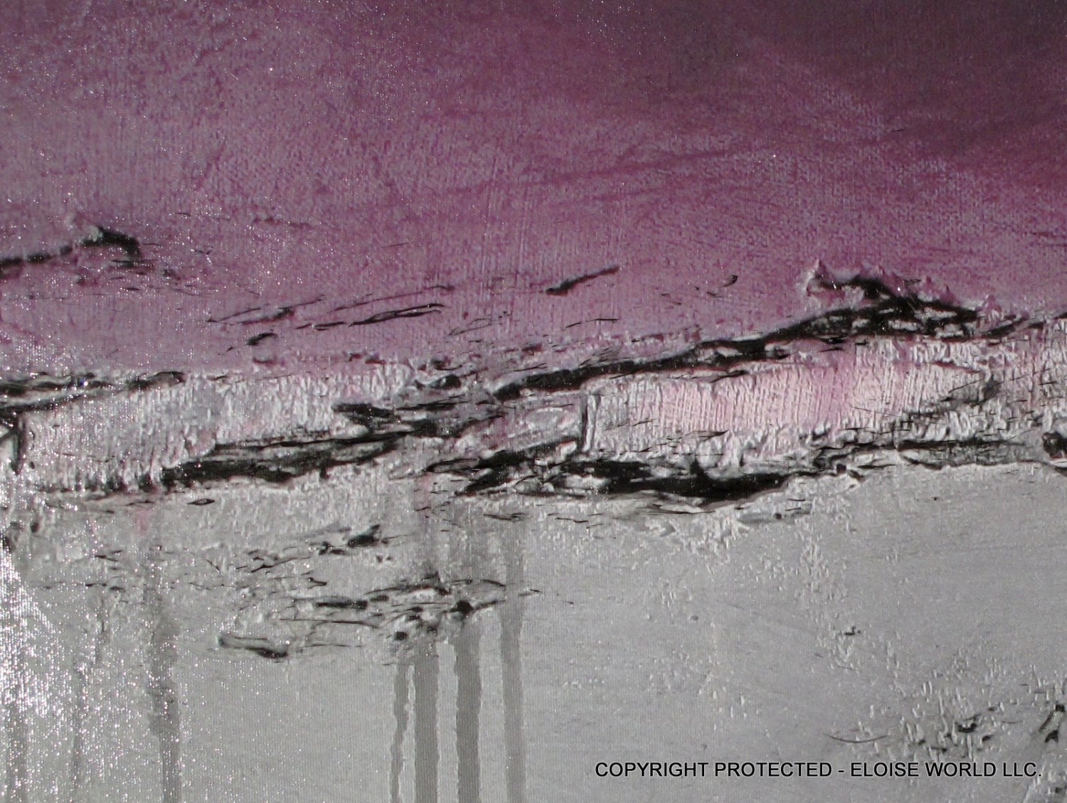 Modern Painting Abstract Textured Canvas Wall Art Limited - Etsy