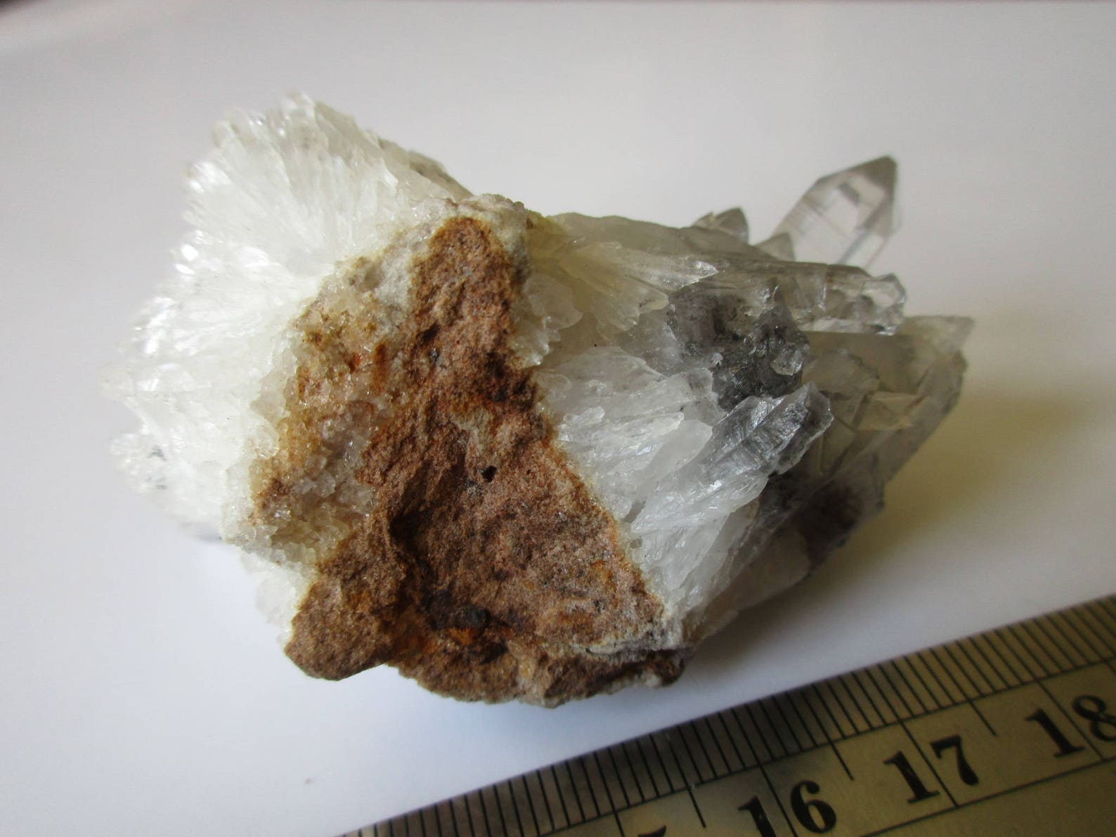 Cristal Quartz brute Cluster 55mmX35mm pierre minérale naturelle N.1011 ...