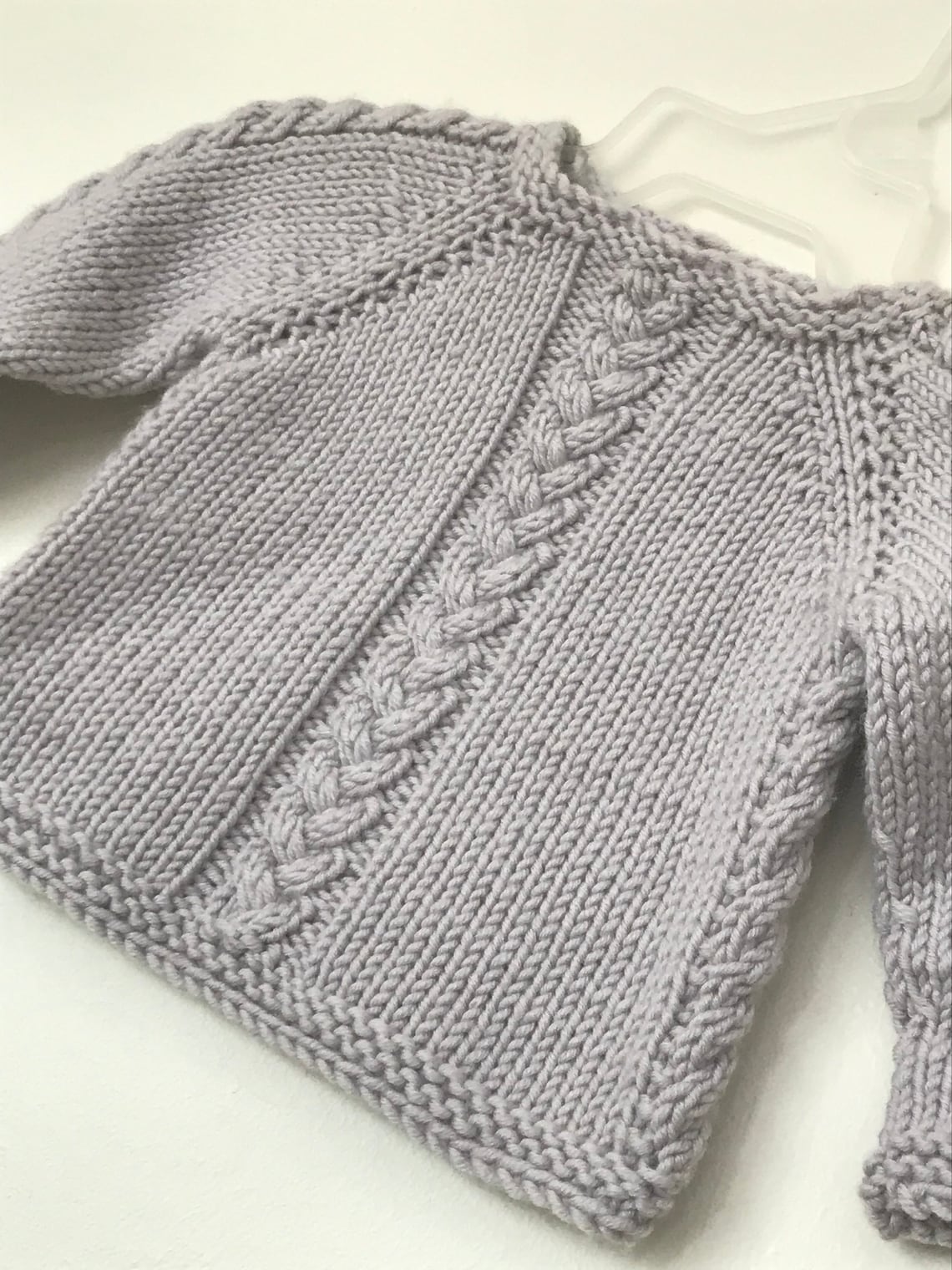 Baby KNITTING PATTERN SWEATER - Knit Pattern Baby Sweater - Cable Knit ...