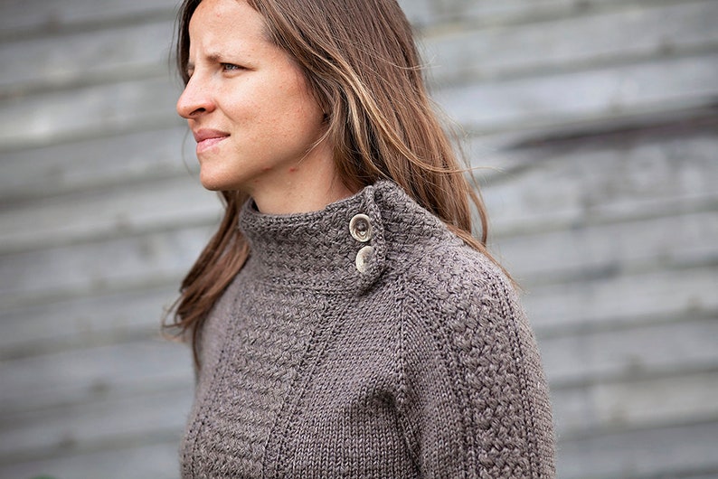 Sweater Knitting Pattern / Seamless Knit Sweater Pattern / - Etsy