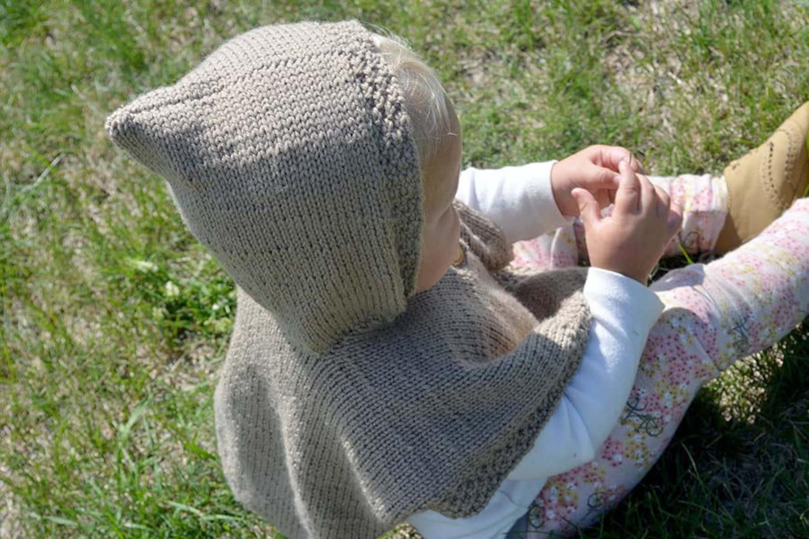 KNITTING PATTERN PDF Hooded Poncho Knit Pattern Poncho - Etsy