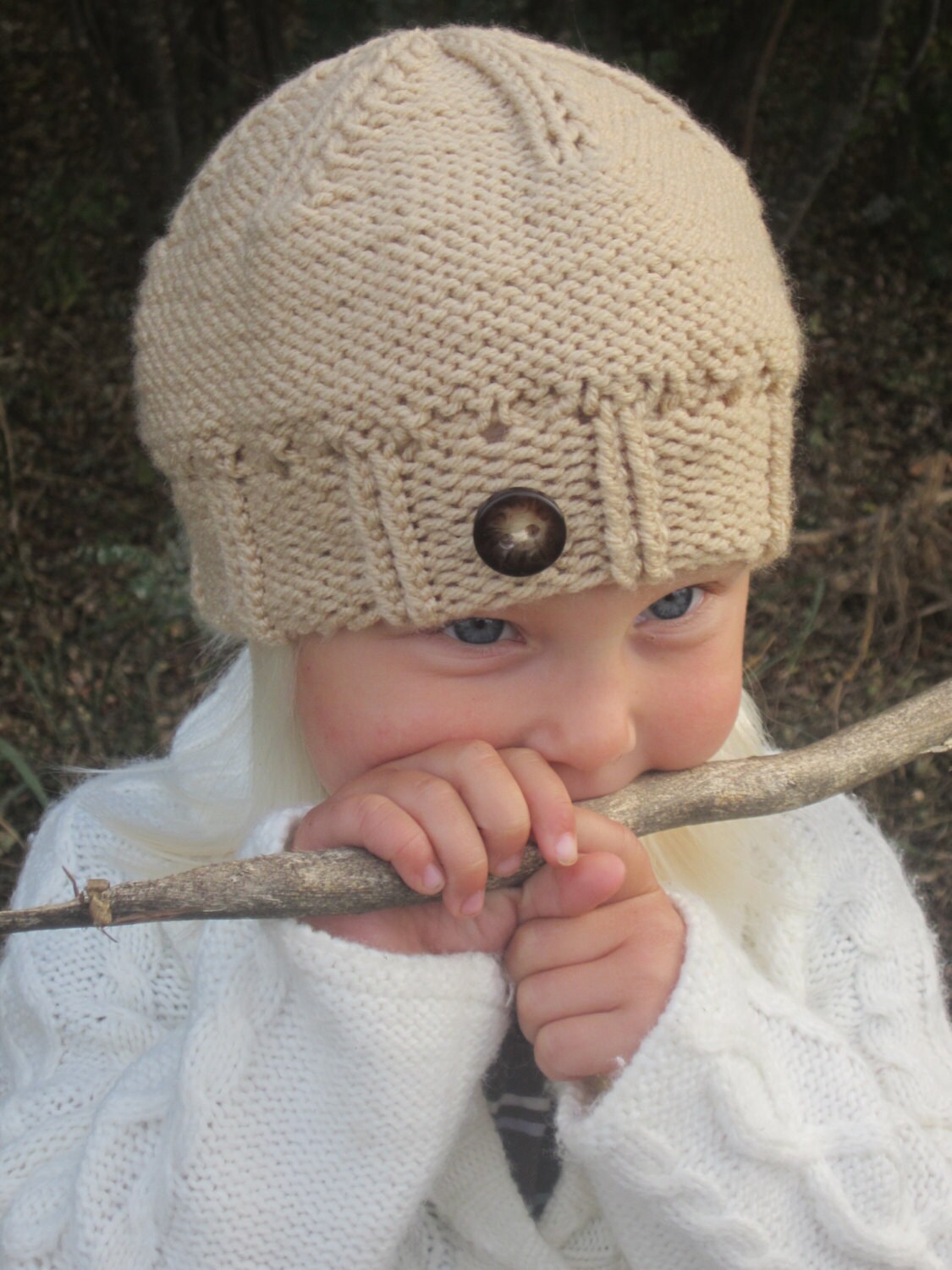 Knitting Pattern Hat - Knitting Pattern Beanie - Baby, Toddler, Child ...