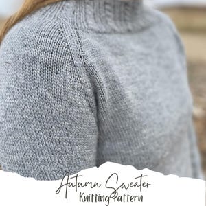 Seamless Knit Sweater Pattern - Seamless Knitting - Easy Stress Free ...