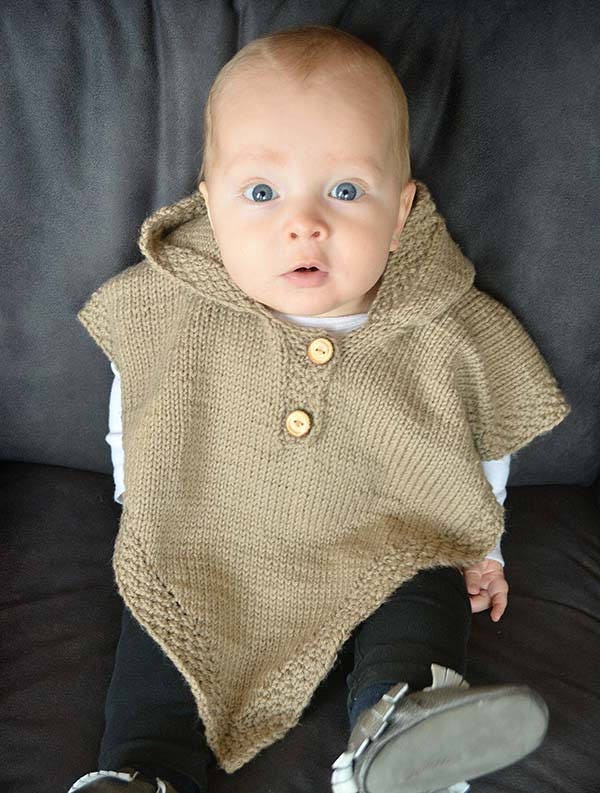KNITTING PATTERN PDF Hooded Poncho Knit Pattern Poncho - Etsy Canada
