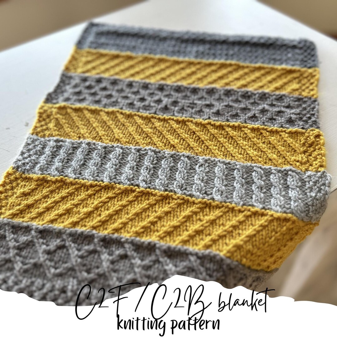 Blanket Knitting Pattern, Cable Blanket Knit Pattern, Knit Pattern for ...