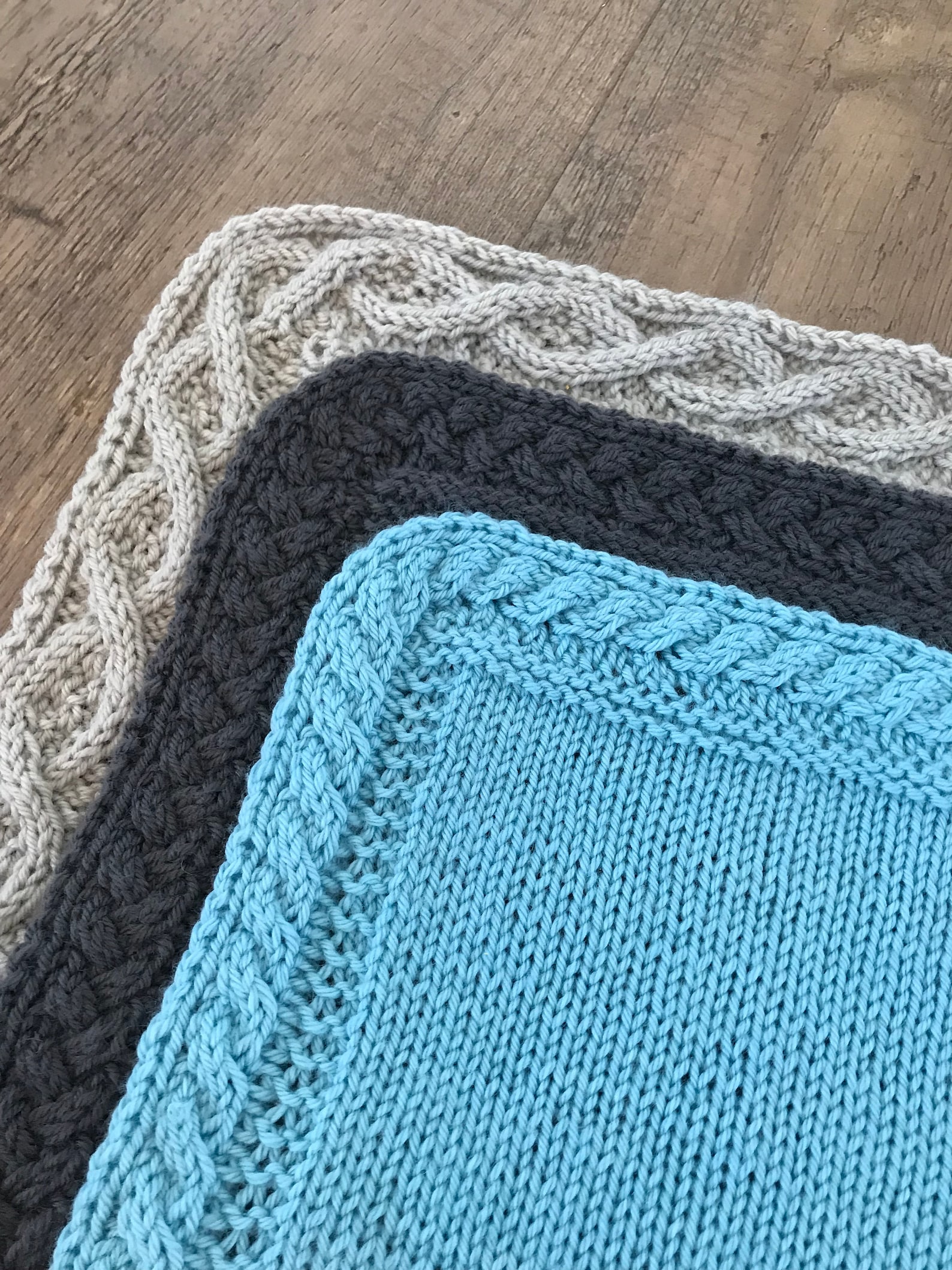 How to Had a Cable Border to a Blanket Tutorial // Knitting Tutorial ...