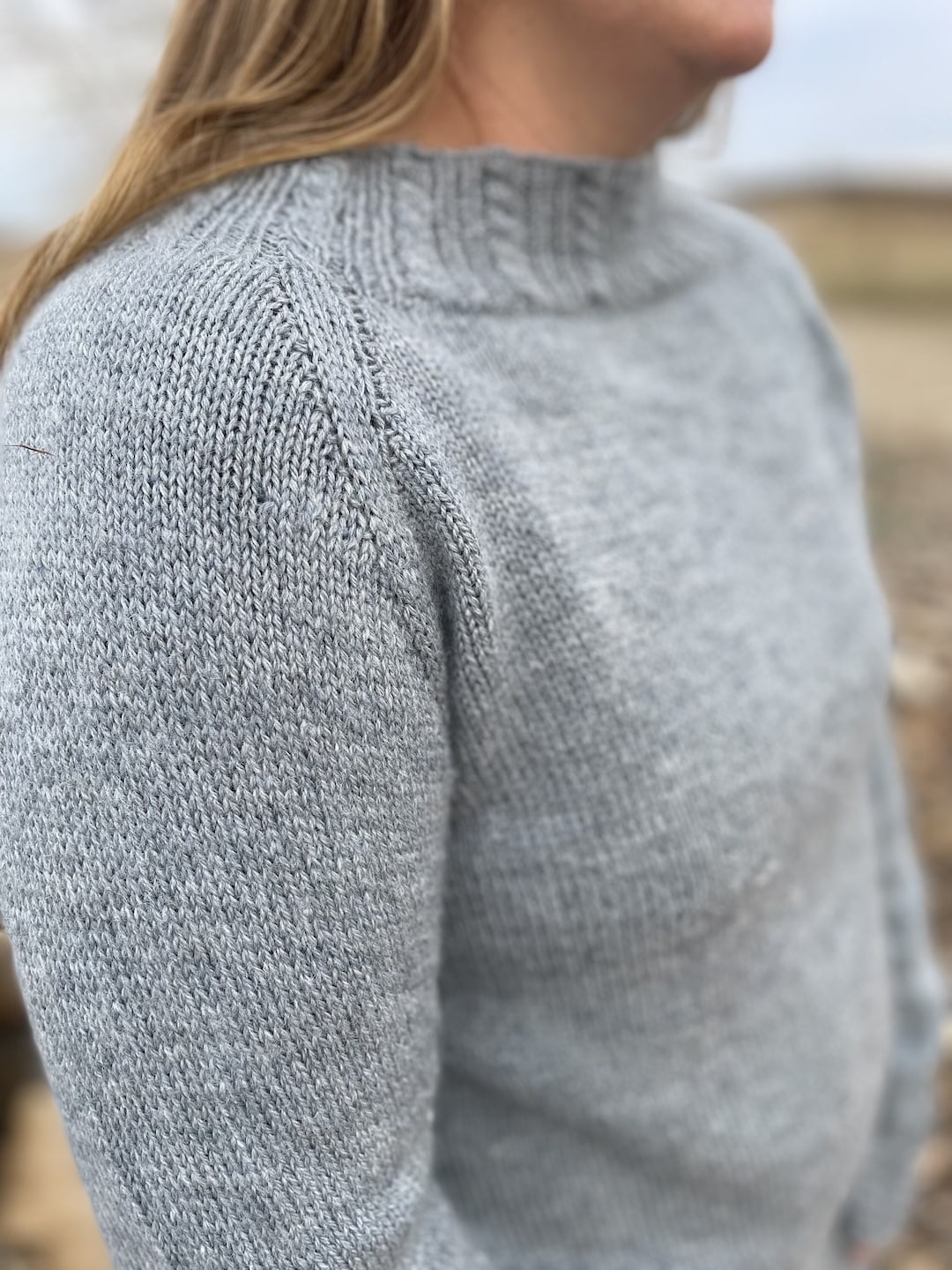 Seamless Knit Sweater Pattern - Seamless Knitting - Easy Stress Free ...