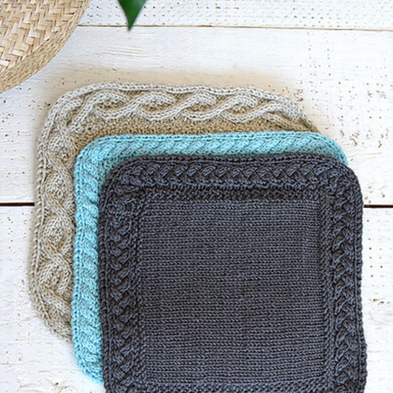 How to Had a Cable Border to a Blanket Tutorial // Knitting Tutorial ...