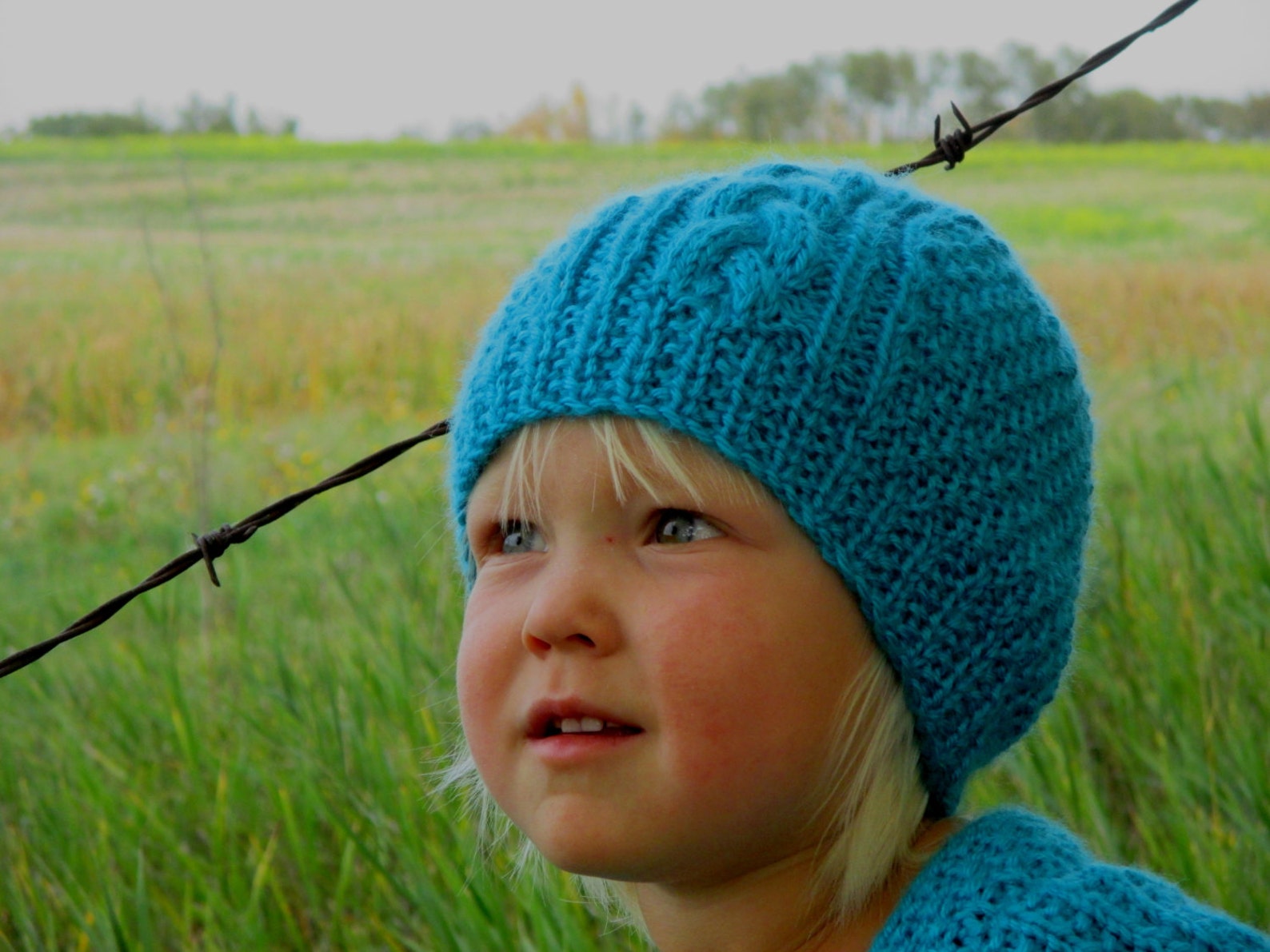 KNITTING PATTERN PDF Hat Knit Pattern Hat Toddler's Knit Hat Child's ...
