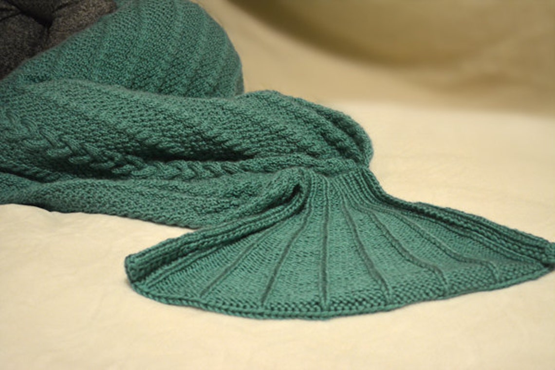 KNITTING PATTERN PDF Adult Mermaid Tail - Knit Pattern Mermaid Tail ...