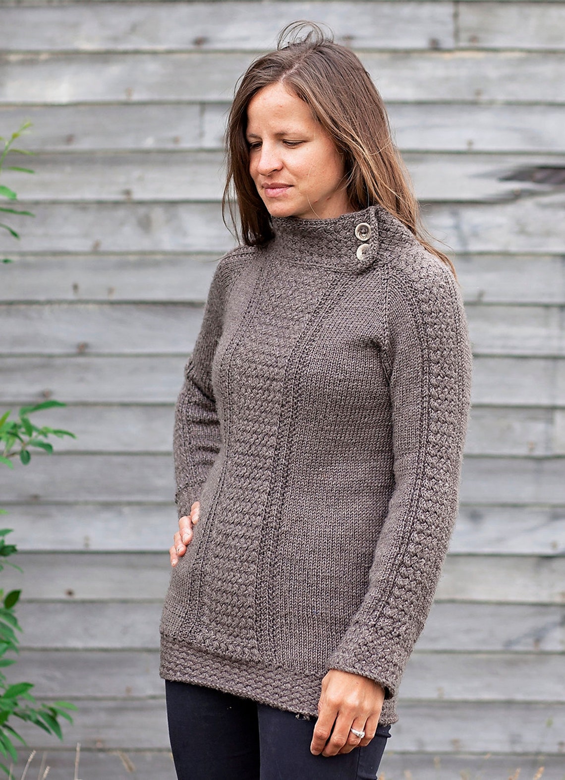 Sweater Knitting Pattern / Seamless Knit Sweater Pattern / - Etsy