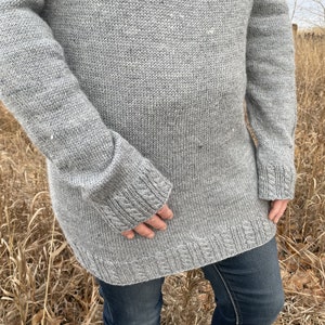 Seamless Knit Sweater Pattern - Seamless Knitting - Easy Stress Free ...