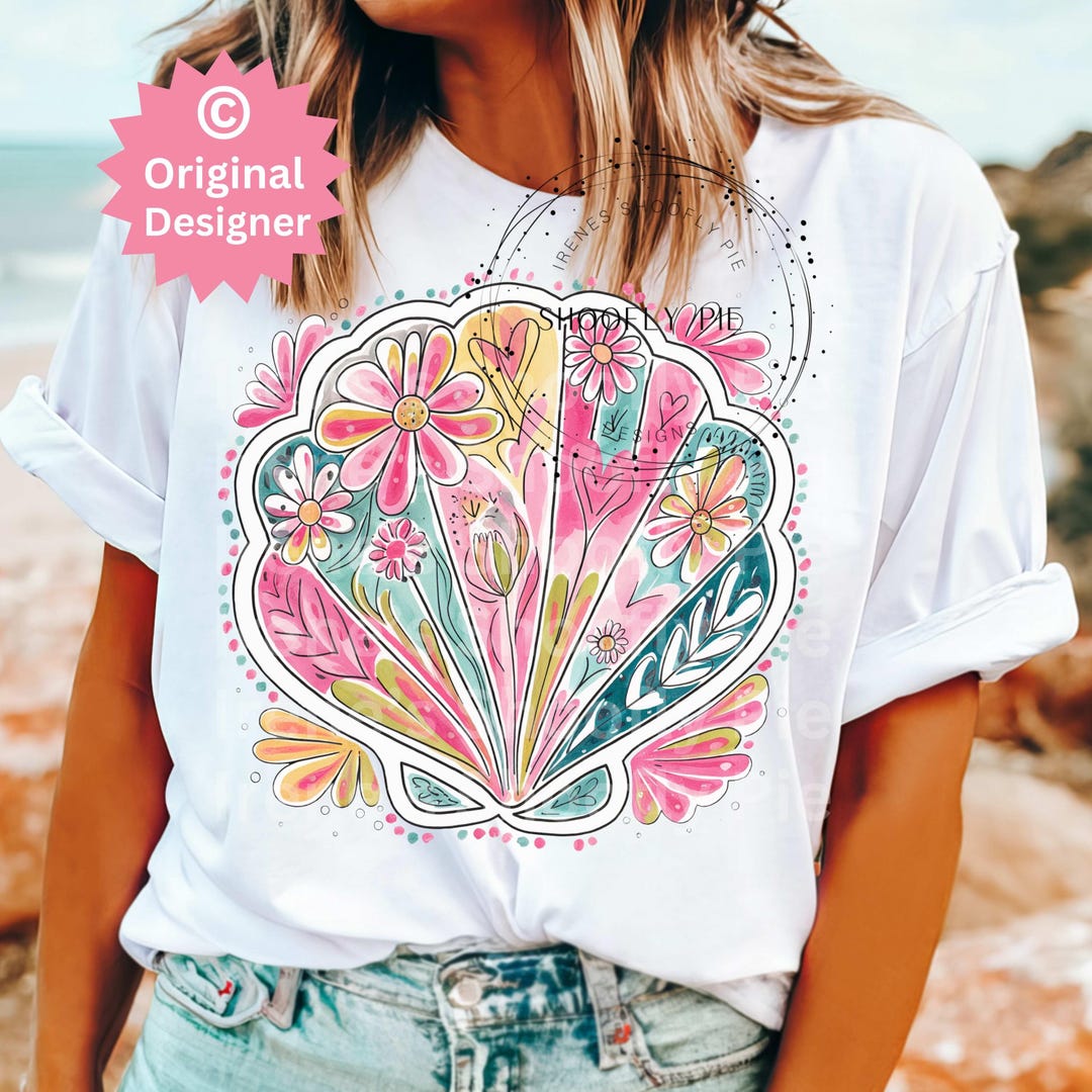 Clam PNG, Nautical Sublimation Designs, Fisherman Aesthetic Png, Beach ...