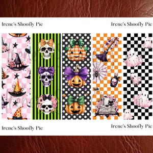 Halloween Bookmark Set - JPG Bookmark Sets - Spooky Cute Halloween ...