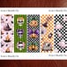 Halloween Bookmark Set - JPG Bookmark Sets - Spooky Cute Halloween ...