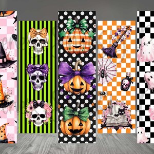 Halloween Bookmark Set - JPG Bookmark Sets - Spooky Cute Halloween ...