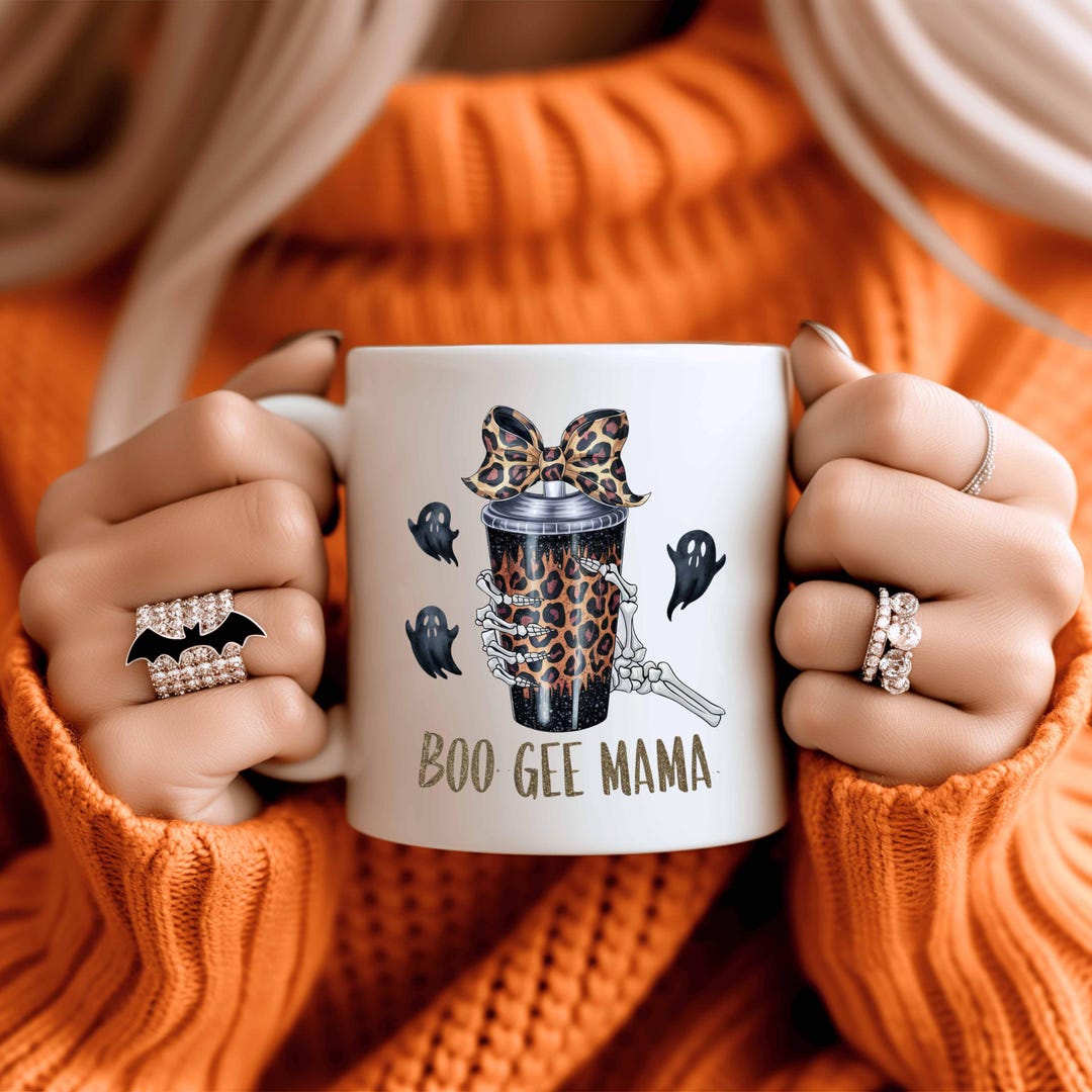 Boo Gee Mama Halloween Clipart funny Halloween Bougie Clipart, Shirt ...