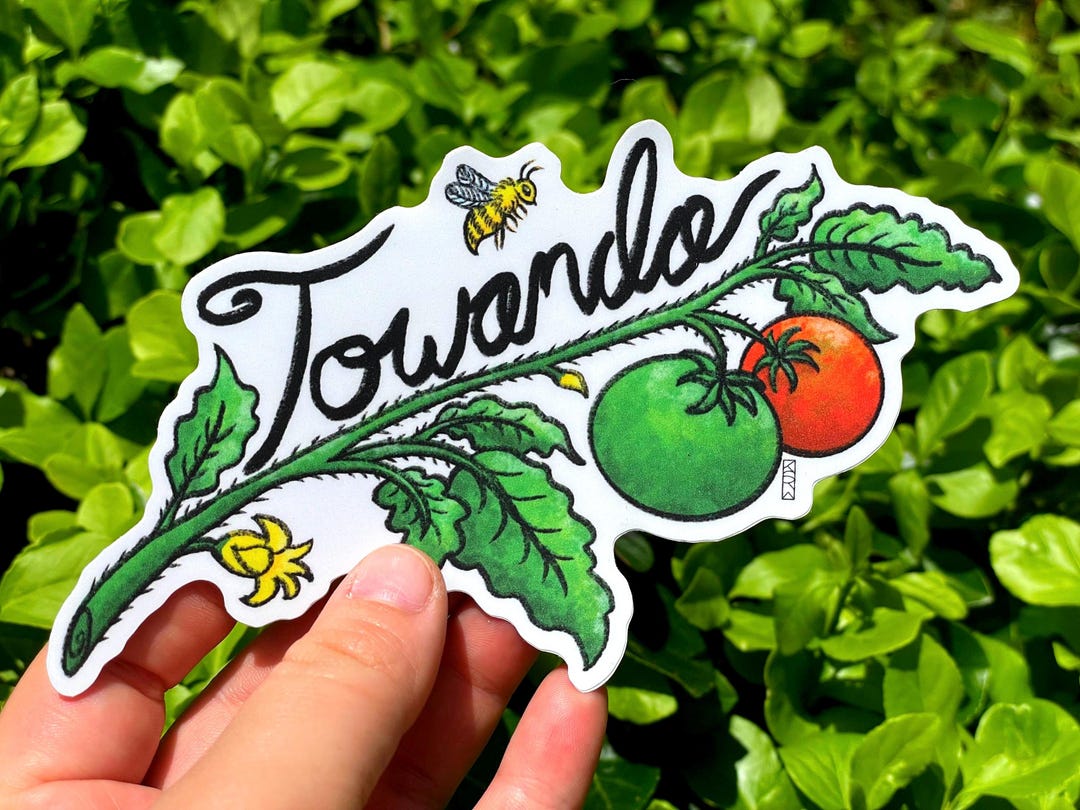 TOWANDA BUMPER STICKER | Fried Green Tomatoes Fanart - Etsy