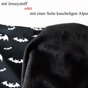 Fledermaus Loop/Schlauchschal (schwarz) - Etsy.de