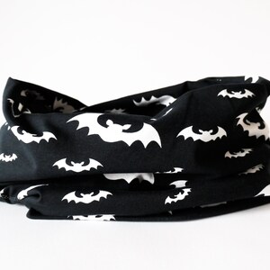 Fledermaus Loop/Schlauchschal (schwarz) - Etsy.de
