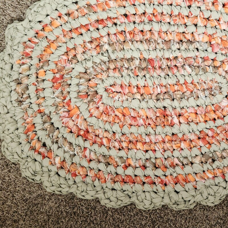 Oval Rag Rug - Etsy