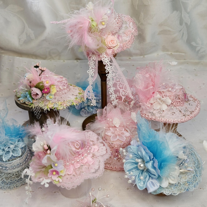 Miniature Fancy Doll Hats - Etsy