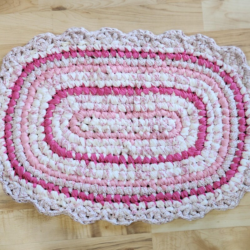 Oval Rag Rug - Etsy