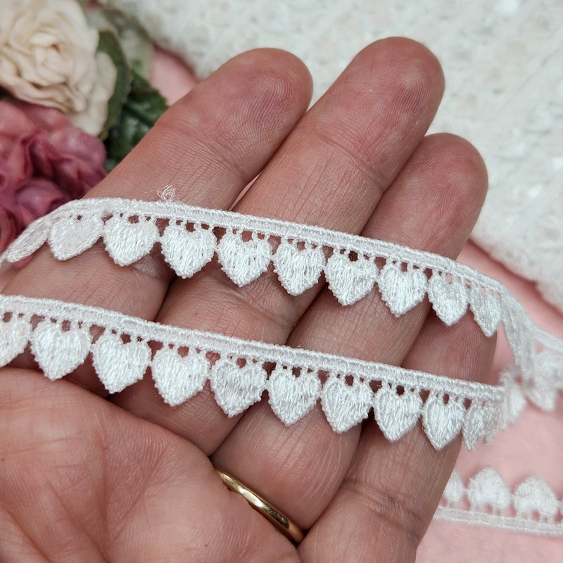 Shabby Heart Trim - Etsy