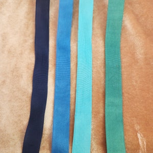 Rayon Ribbon Trim, 4 Yards of Rayon Seam Binding Crinkle Ribbon in ...