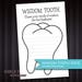 Wisdom Tooth DIY Graduation Advice Note Card | Fun for Your Dental or ...