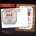 Barbeque Style Western Postcard With Wooden Background Customer ...