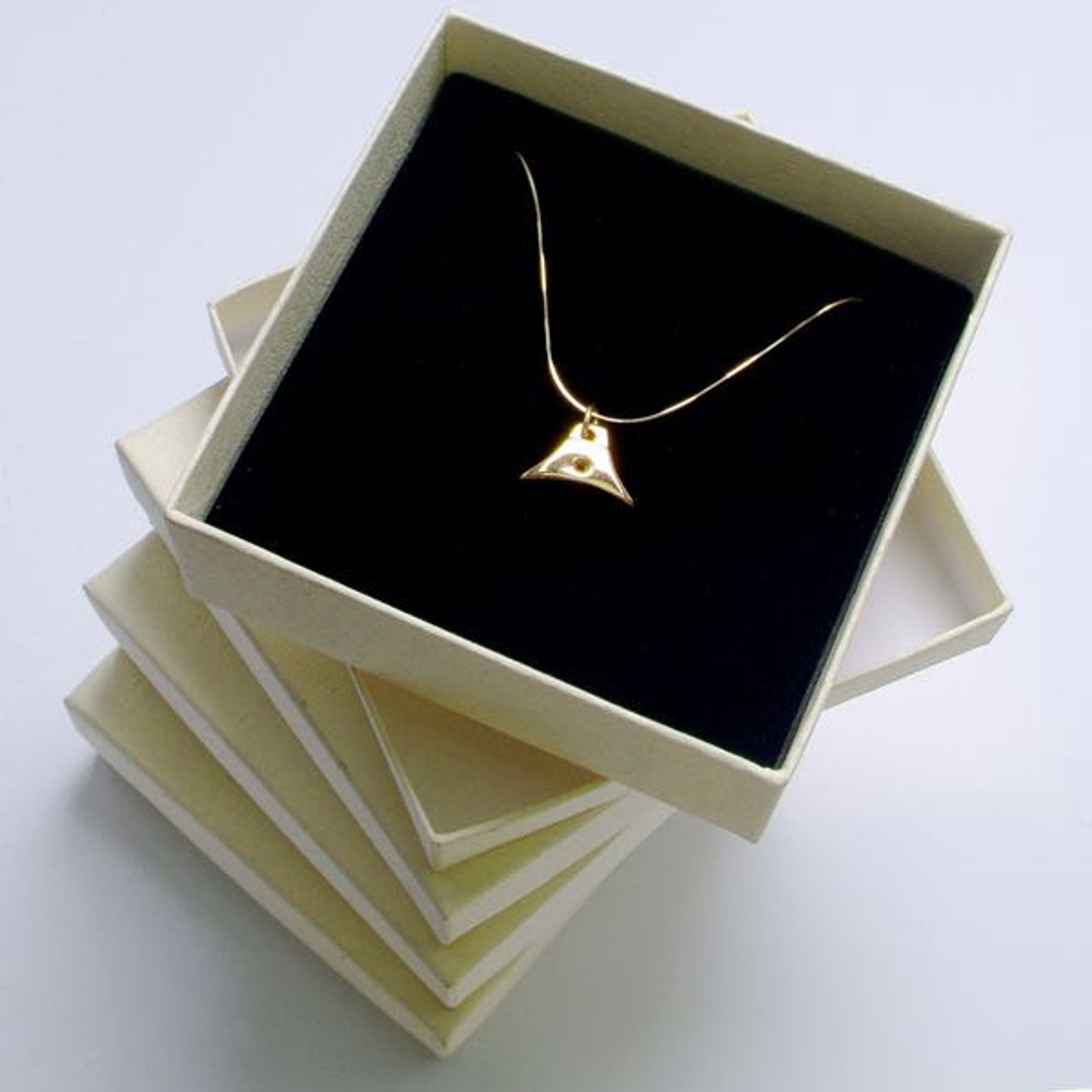 9ct Gold Whistle Charm & Chain - Etsy
