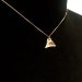 9ct Gold Whistle Charm & Chain - Etsy
