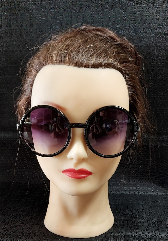 Vintage sunglasses // round - Gem